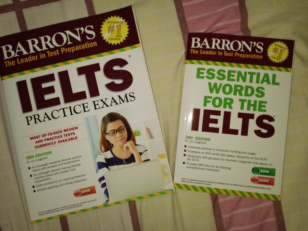 Barron's IELTS Bundle (CD Included), Hobbies & Toys, Books & Magazines ...