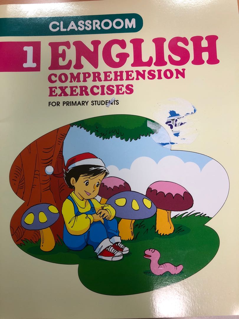 小學英文練習Classroom English comprehension exercises for primary students 1 ...