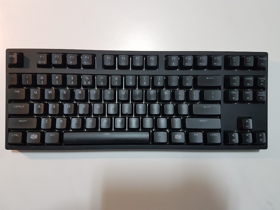 Cooler master ten keyless mechanical keyboard cherry mx blue, Computers ...