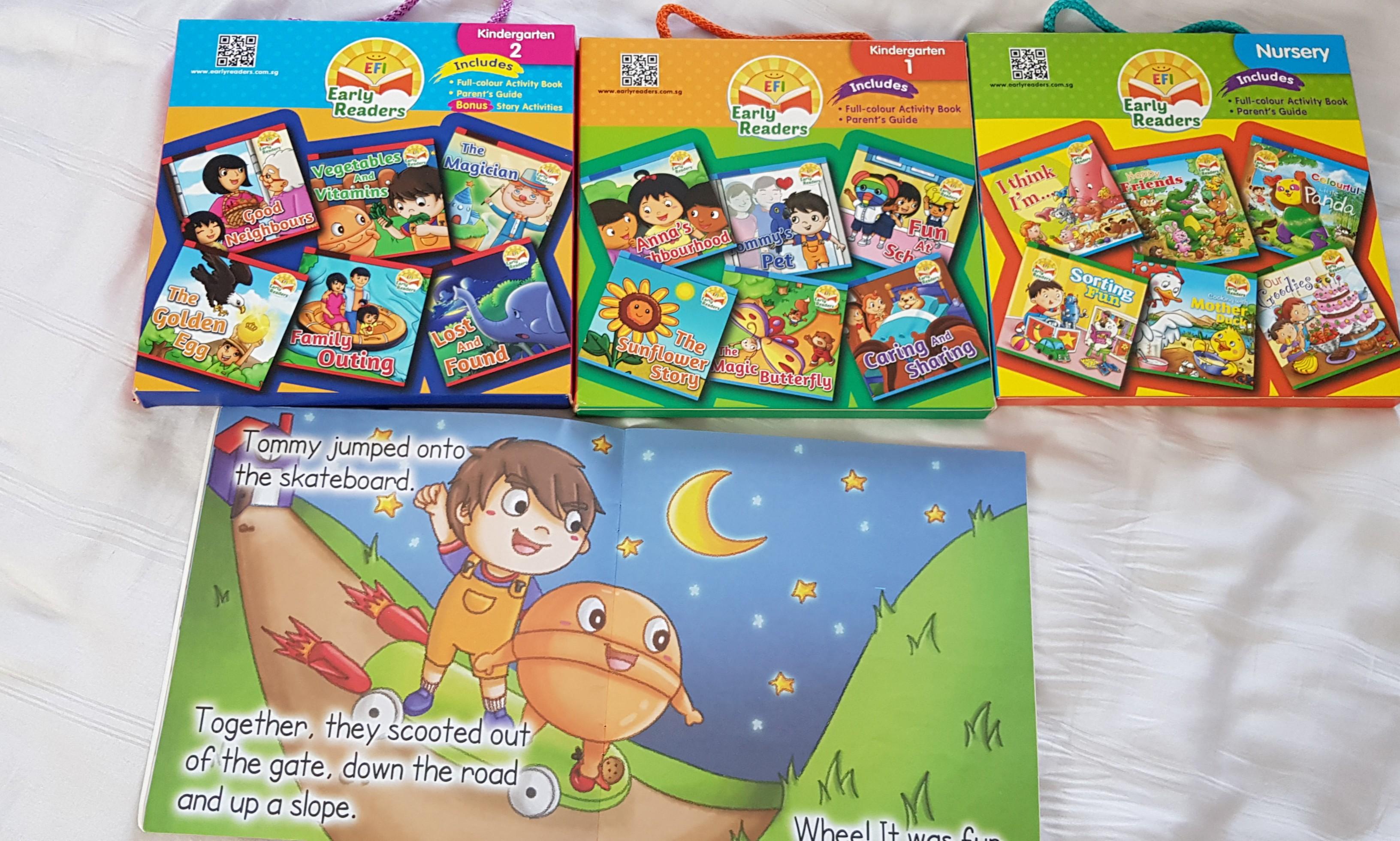 Early readers nursey to k2 book sets, Hobbies & Toys, Books & Magazines ...