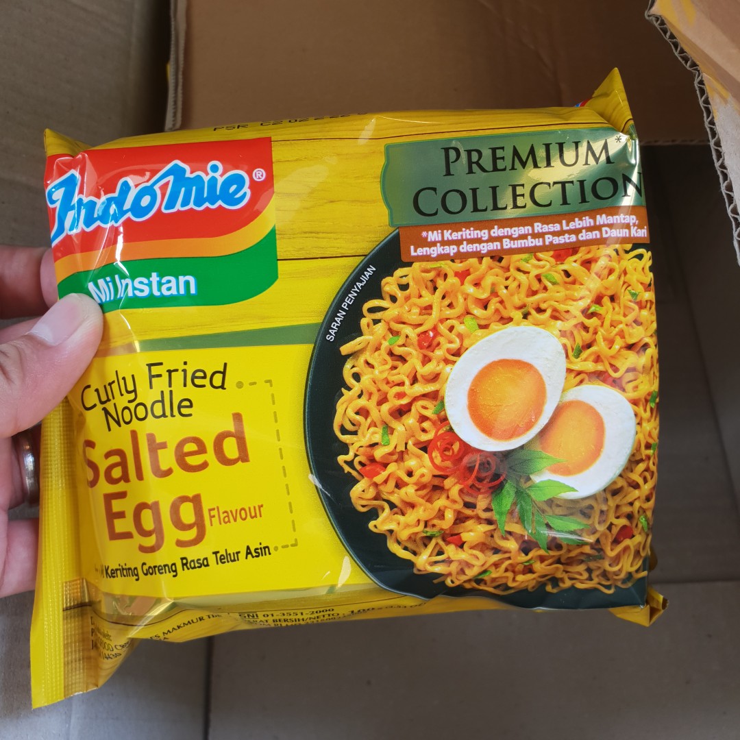 Indomie Salted Egg (Last 5 packets), Food & Drinks, Packaged & Instant ...