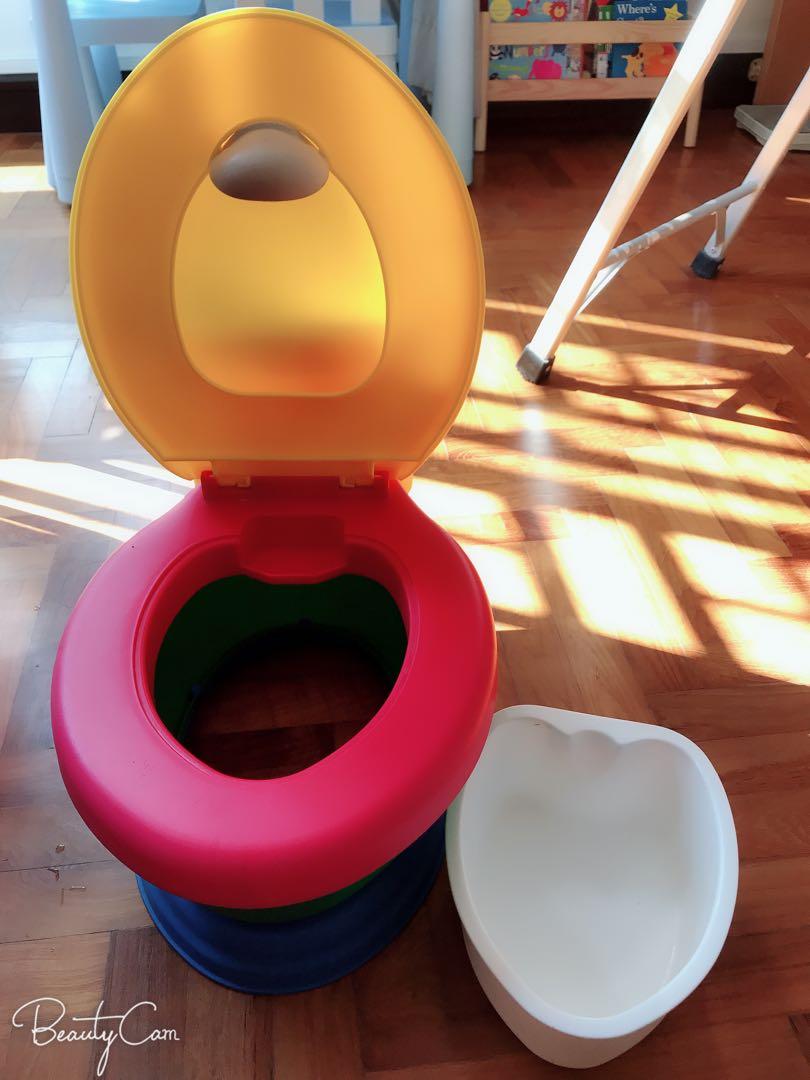 Musical and colourful potty, Babies & Kids, Infant Playtime on Carousell