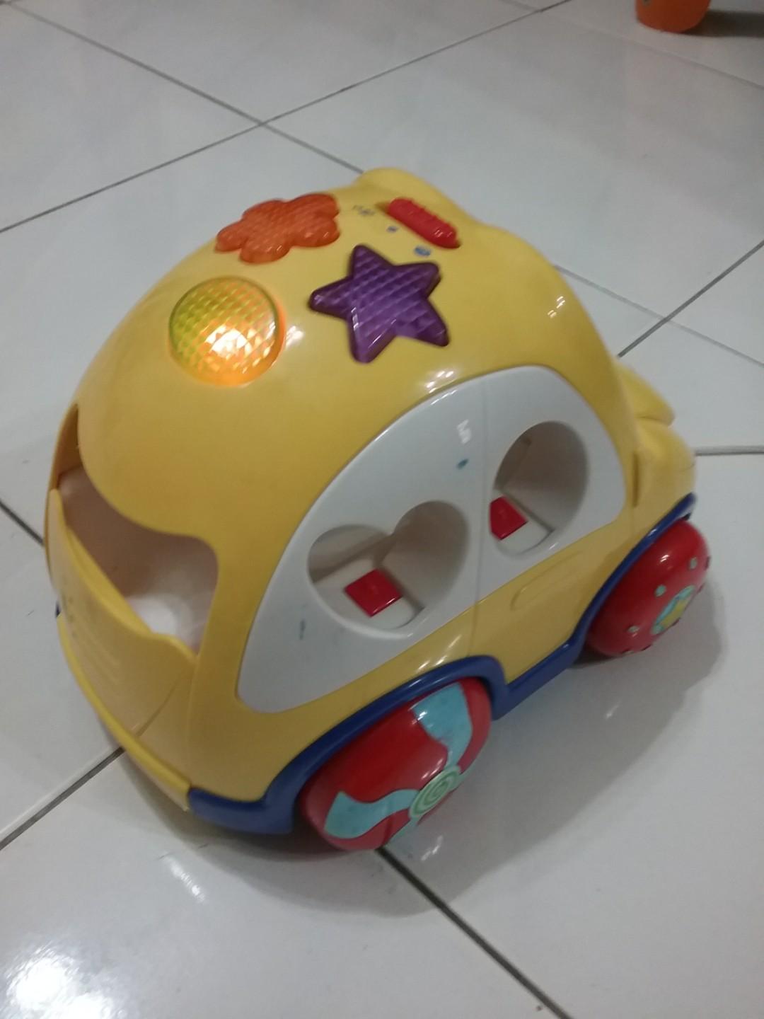 Musical toy car, Babies & Kids, Infant Playtime on Carousell