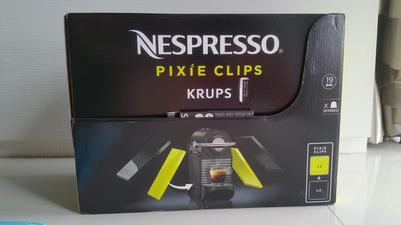 Nespresso Pixie Clips Coffee Machine, TV & Home Appliances, Kitchen Appliances, Coffee Machines ...