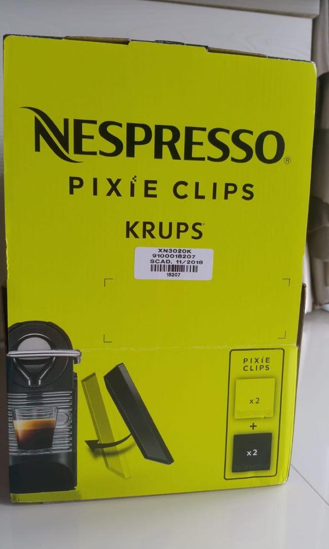 Nespresso Pixie Clips Coffee Machine, TV & Home Appliances, Kitchen Appliances, Coffee Machines ...
