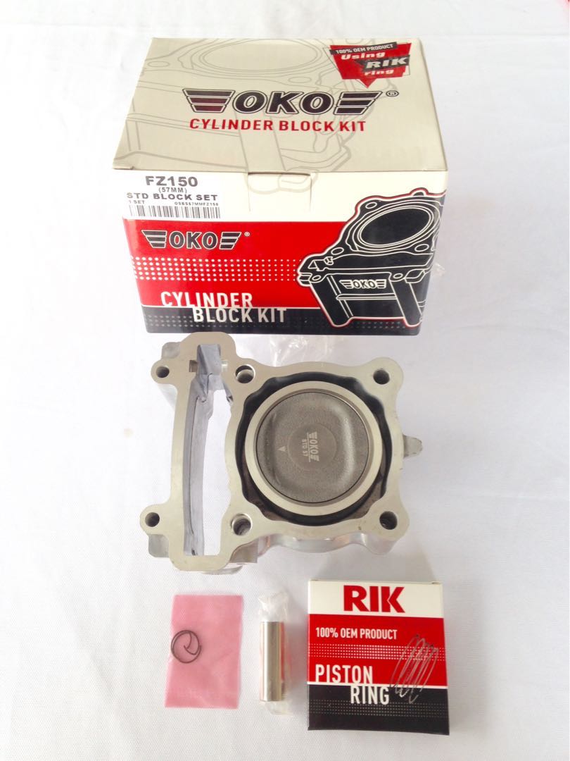 New Standard Block OKO 57mm FZ Set For Yamaha FZ150 Blok Motor Part ...