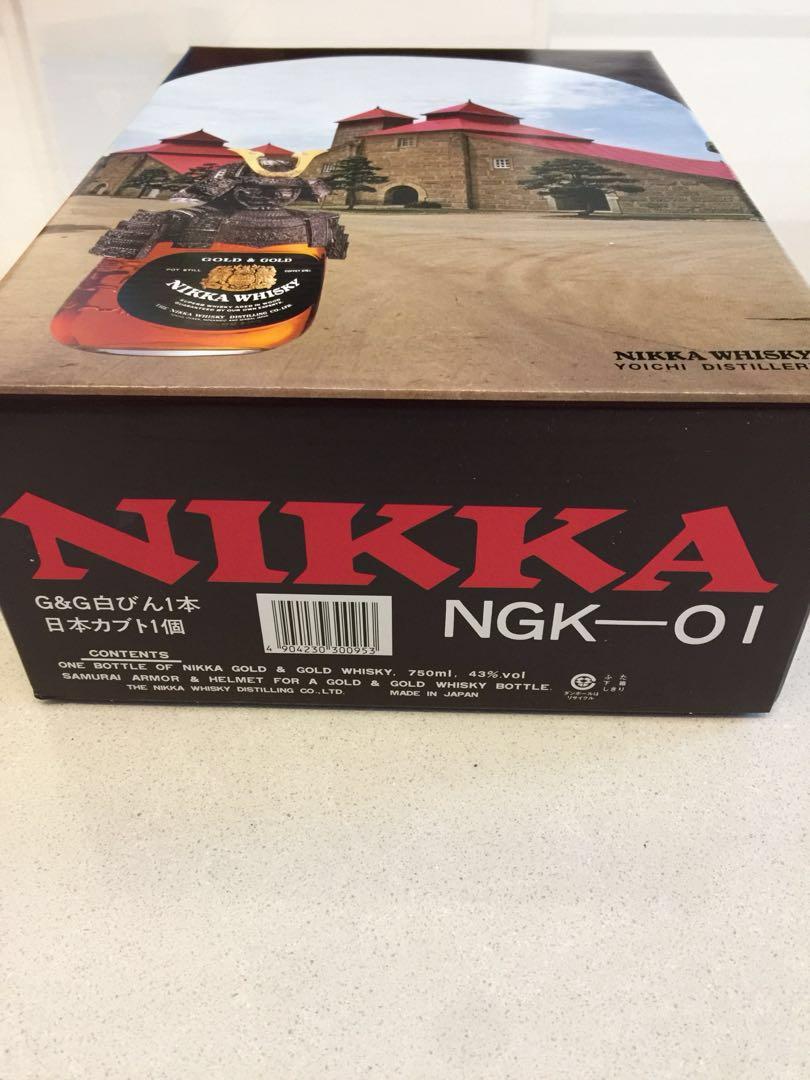 Nikka Samurai Whisky NGK 01, Food & Drinks, Alcoholic Beverages on Carousell