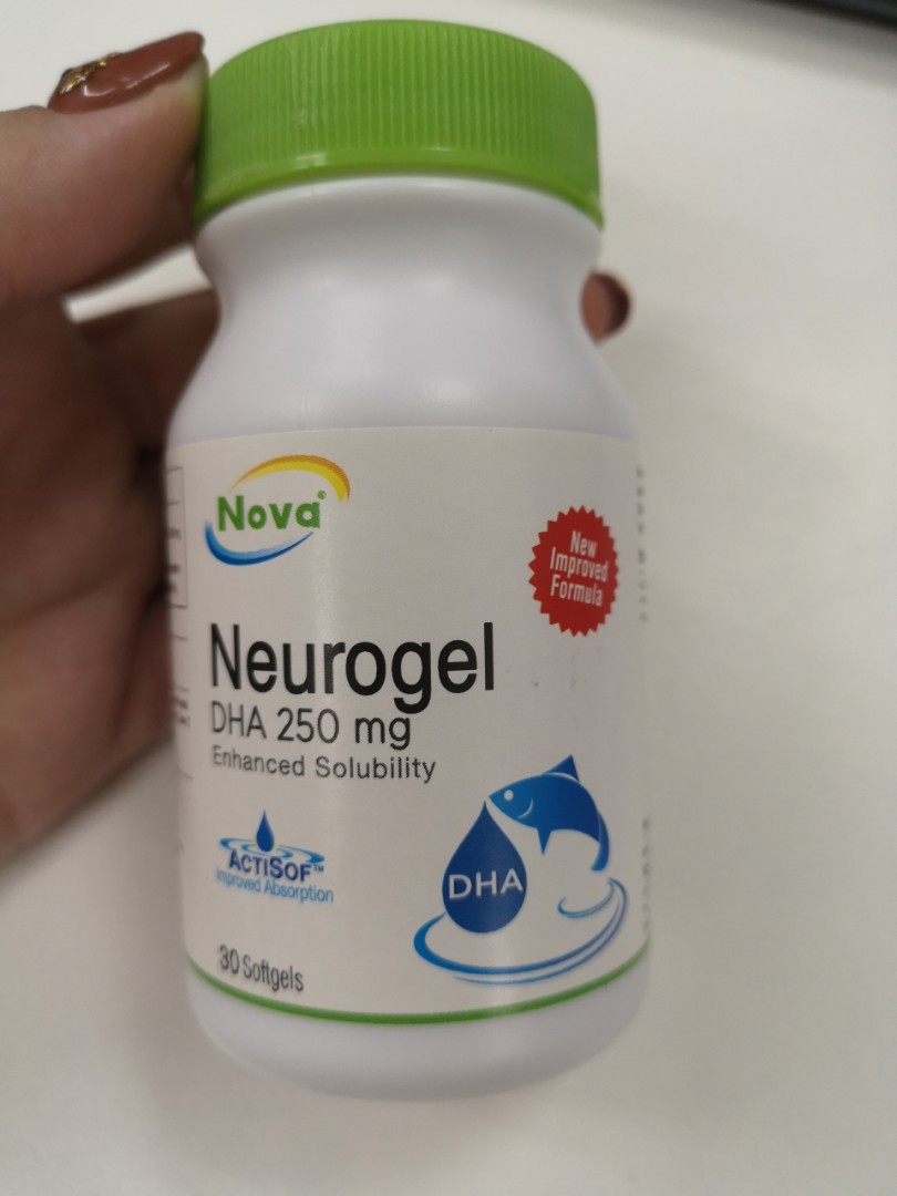 Nova Neurogel DHA 250mg, Babies & Kids, Bathing & Changing, Baby ...