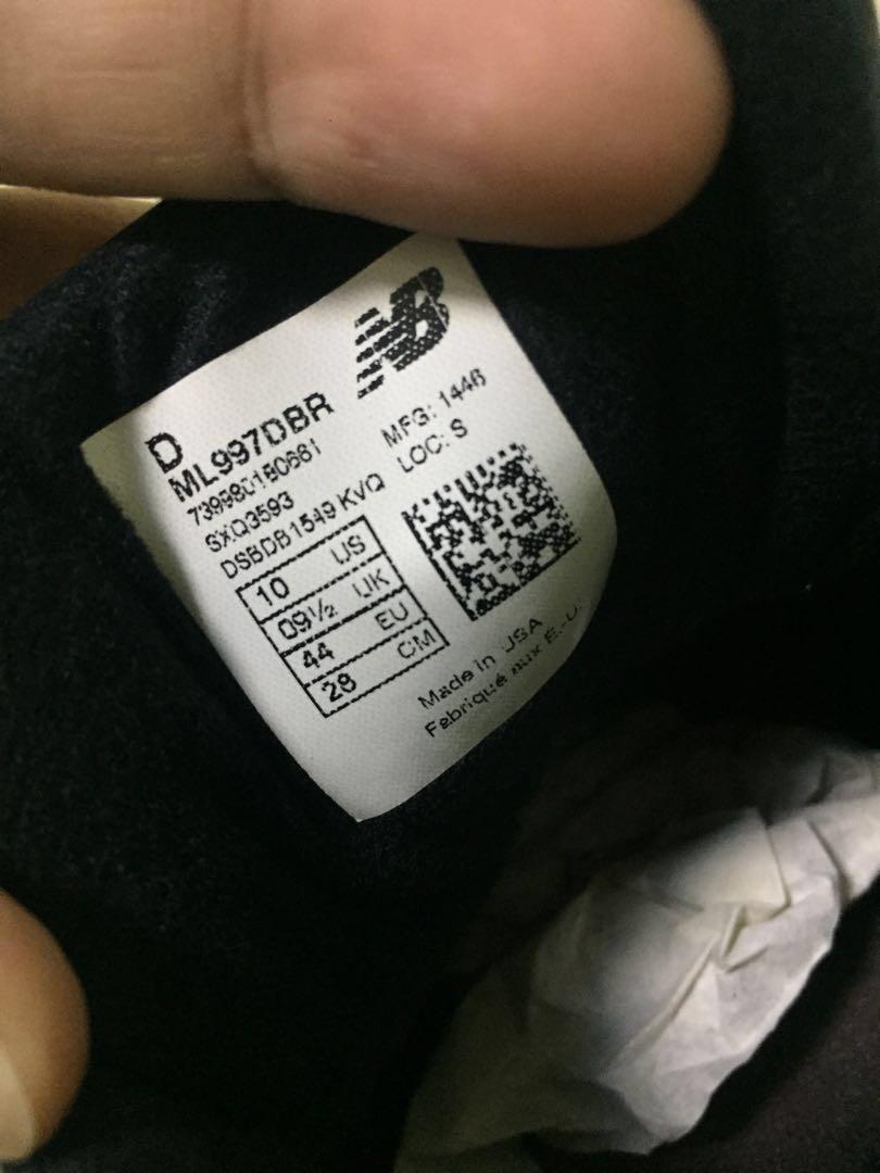 (Repriced) New Balance 997 Encap Made in USA DBR “Brown Suede” Author’s Collection, Men's ...