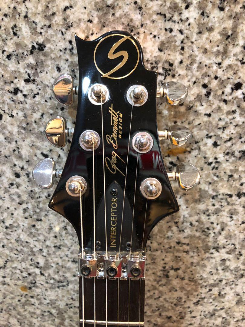 Samick Greg Bennett Interceptor Electric Guitar, Hobbies & Toys, Music & Media, Musical ...
