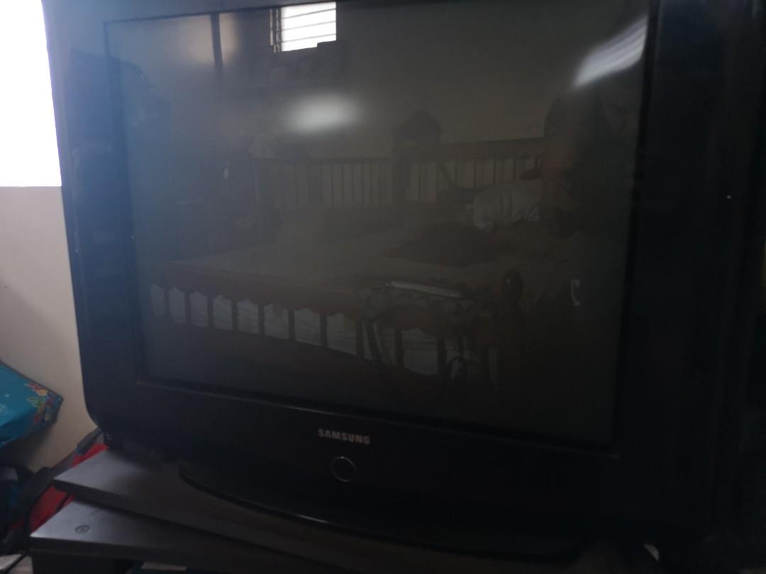 Samsung 29" Flatscreen CRT TV (PRICE DROP), TV & Home Appliances, TV & Entertainment, TV on ...