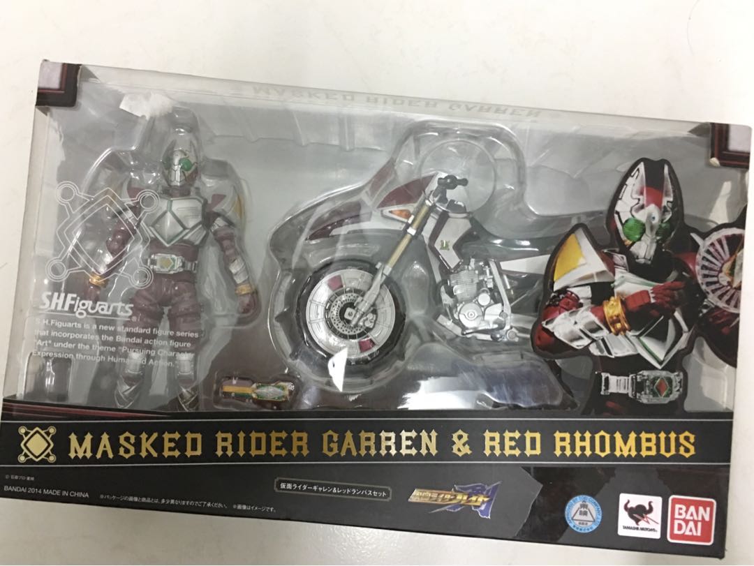 SH Figuarts Masked Rider Garren and Red Rhombus, Hobbies & Toys, Toys ...