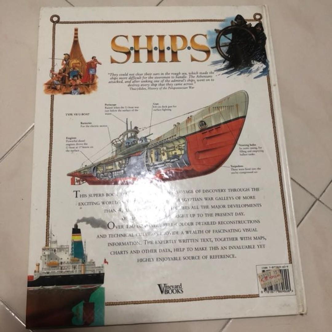 SHIPS A STUNNING VISUAL HISTORY OF SHIPS BIG BOOK, Hobbies & Toys ...