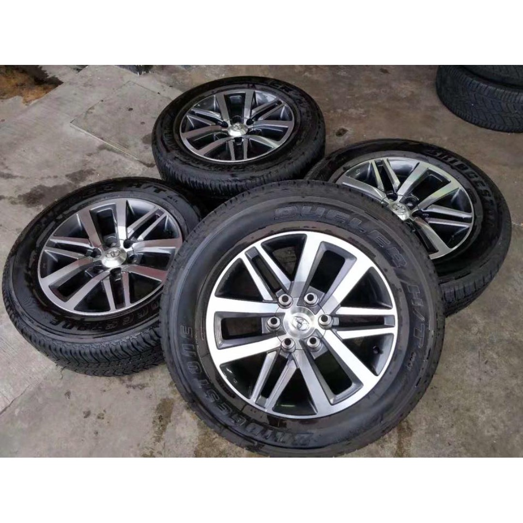SPORT RIM 4X4 TOYOTA FORTUNER 18" ORIGINAL HILUX DMAX, Auto Accessories ...