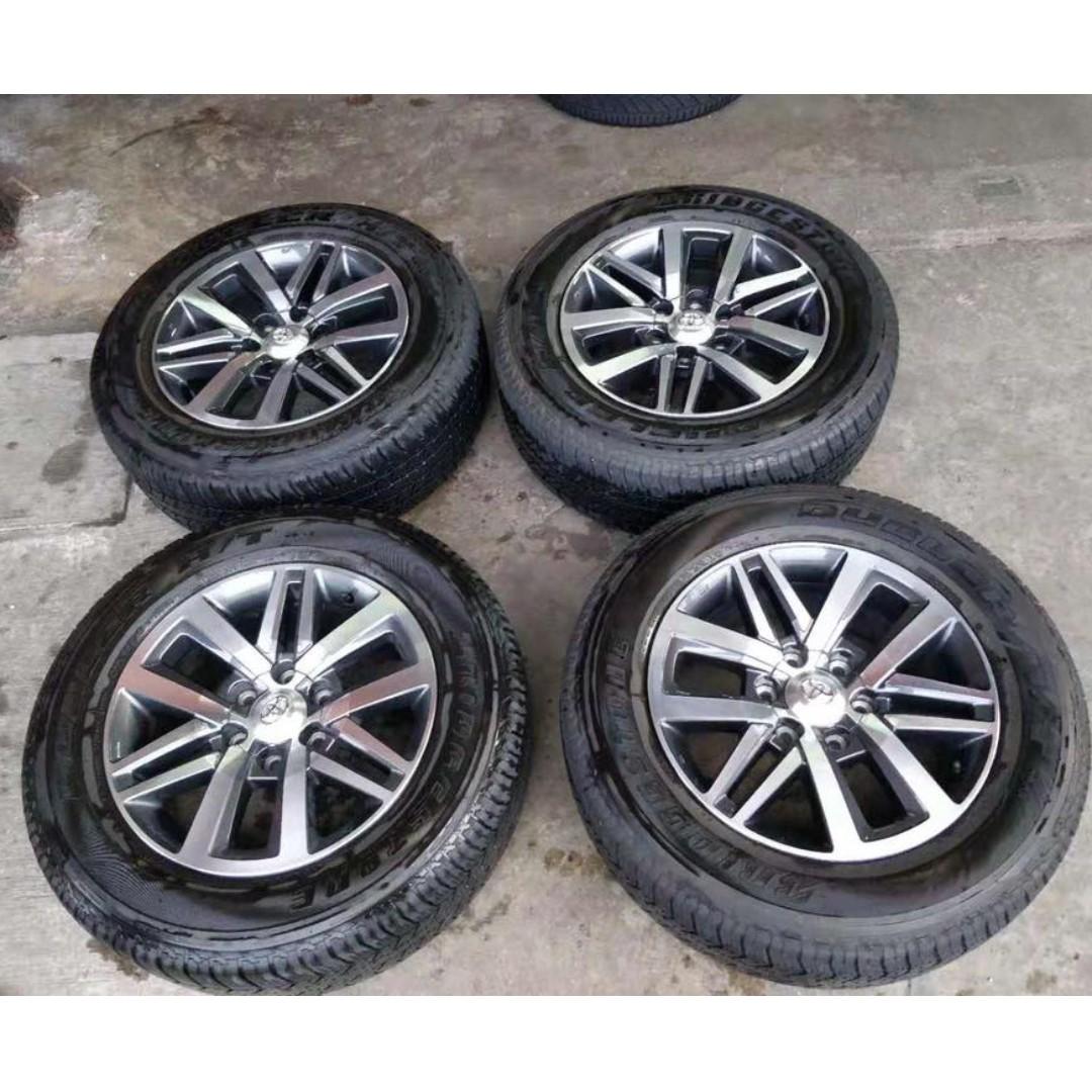 SPORT RIM 4X4 TOYOTA FORTUNER 18" ORIGINAL HILUX DMAX, Auto Accessories ...