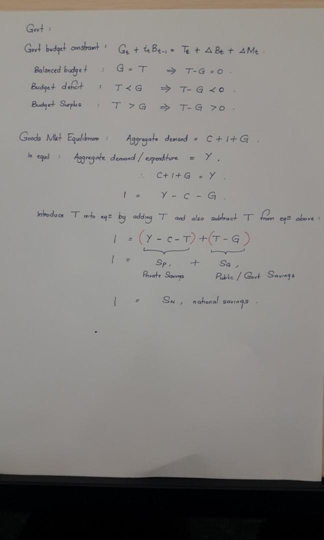 UOL Chen Aidi macroeconomics tutorial notes, Hobbies & Toys, Books ...