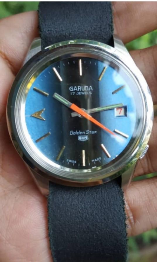 RARE! Garuda Rainbow 5 Automatic Vintage Swiss Watch, Women's Fashion ...