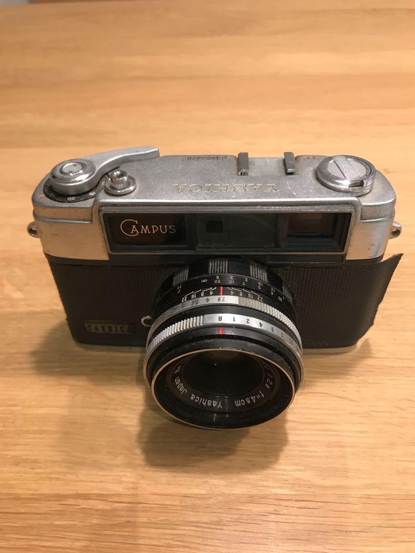 Vintage Yashica Campus 35mm film camera, Photography, Cameras on Carousell