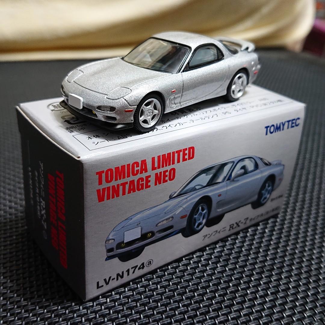 1:64 Tomica Limited Vintage Efini Mazda RX-7 Type R silver RX7, Hobbies ...