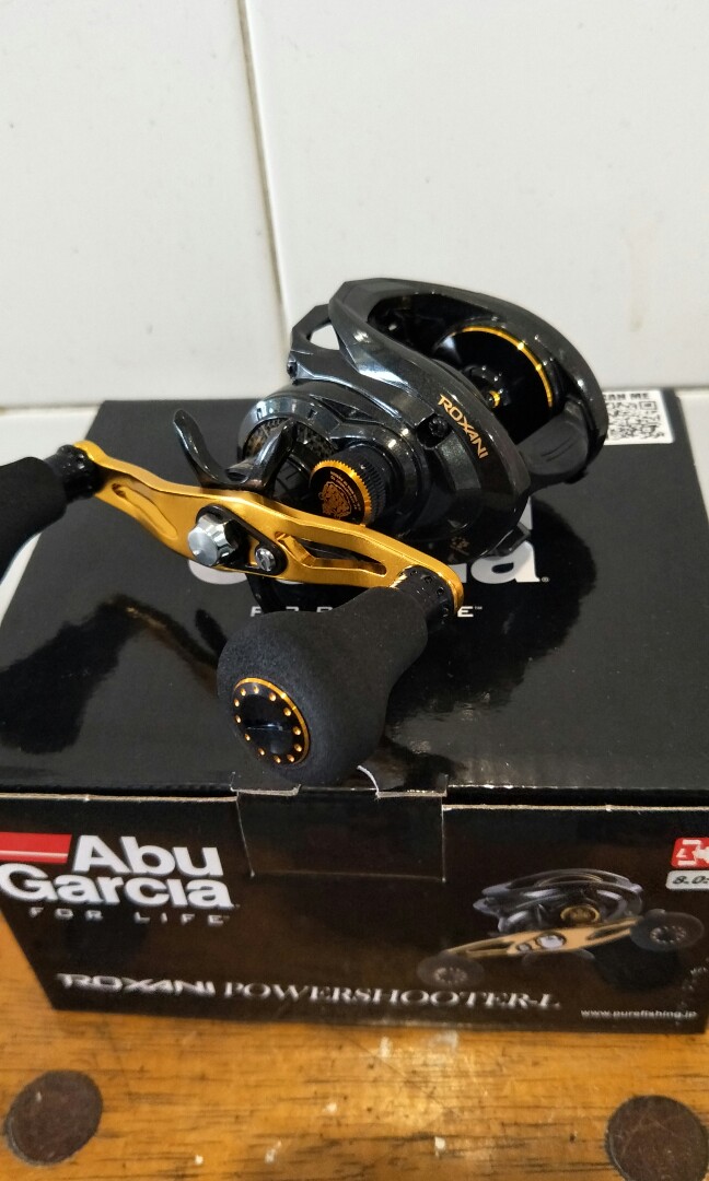 Abu Garcia ROXANI POWERSHOOTER, Sports Equipment, Fishing on Carousell