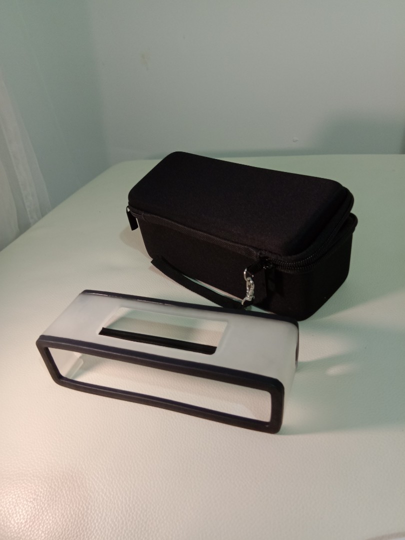 Bose soundlink mini/mini 2 case and skin (new), Audio, Portable Audio ...