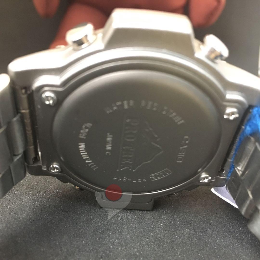 Casio Protrek Titanium PRT-311J-1, Men's Fashion, Watches & Accessories ...