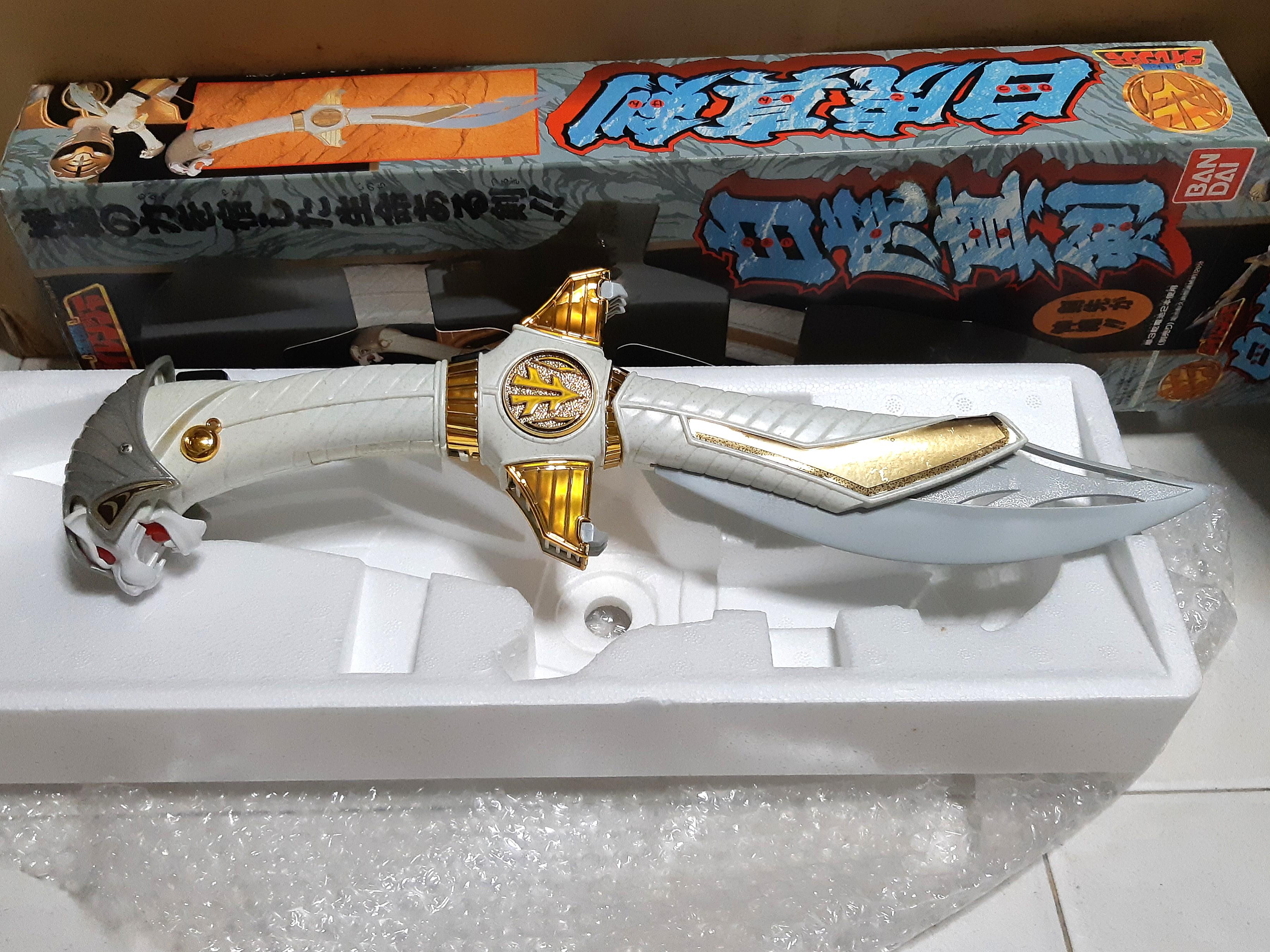 Dairanger White Rangers Saba Sword Rare Vintage Year 1993 Original ...