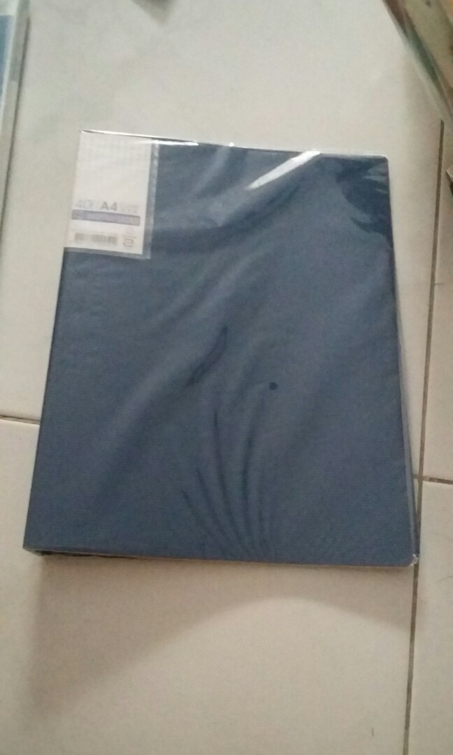 Dark blue file, Hobbies & Toys, Stationery & Craft, Stationery & School ...