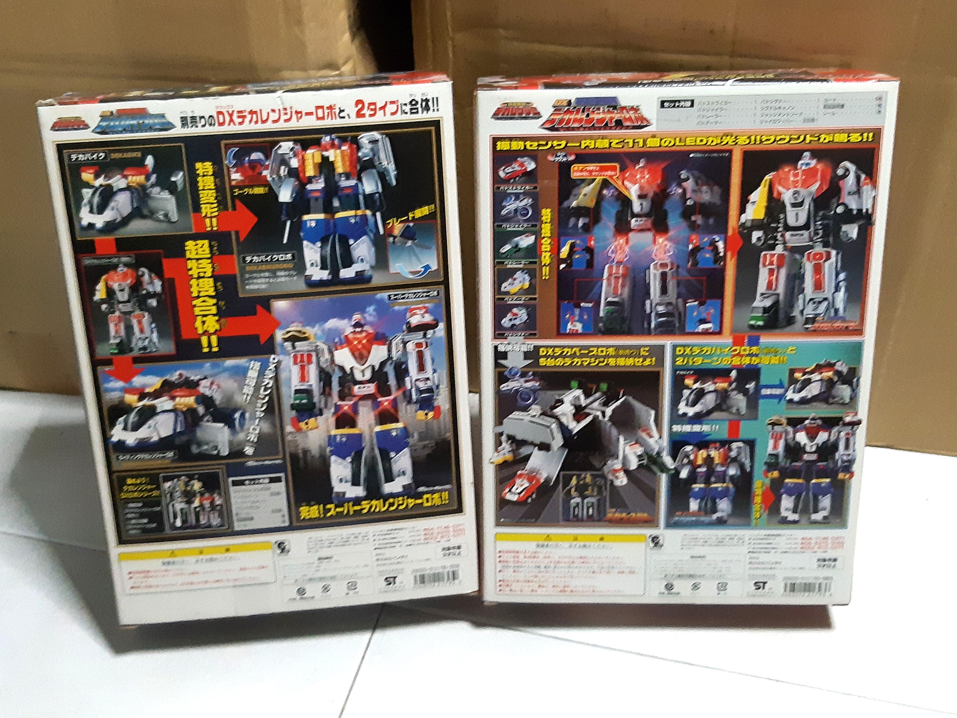 Dekaranger SPD Deka Robo & Deka Bike DX Megazord Original Bandai Japanese Power Rangers Sentai ...