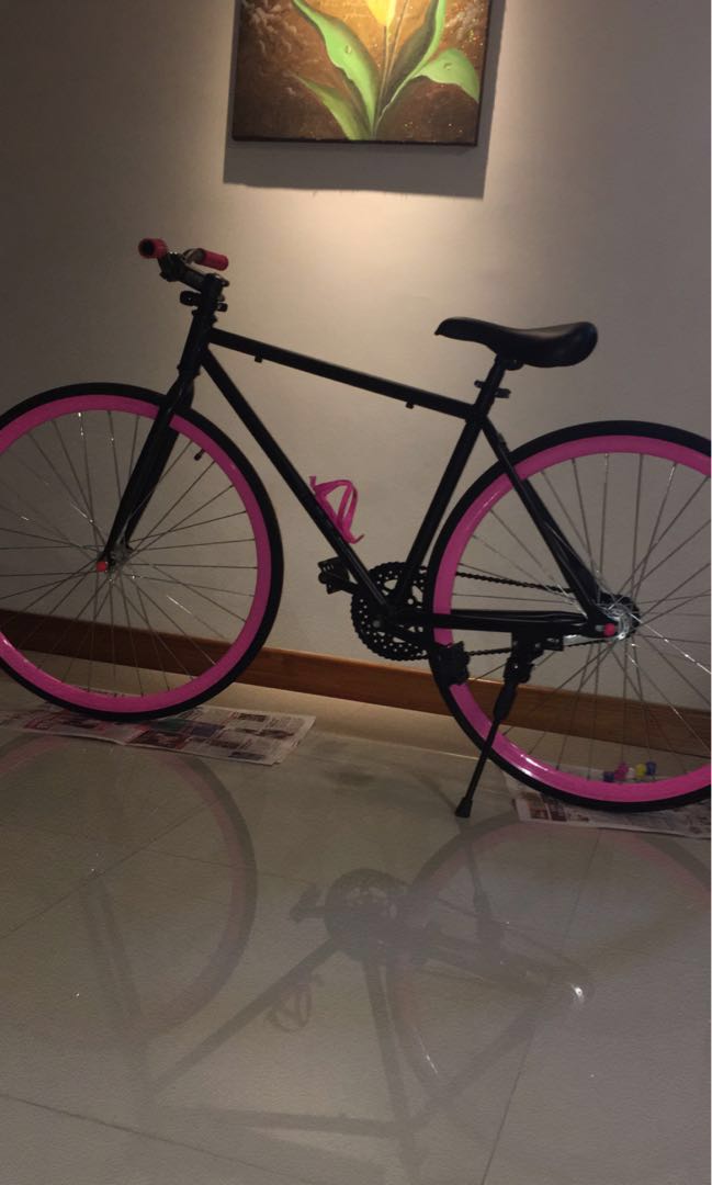 FIXIE COASTAL PINK, Sports Equipment, Bicycles & Parts, Bicycles on ...