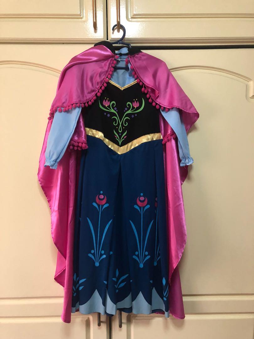 Frozen Ana Costume, Babies & Kids, Babies & Kids Fashion on Carousell