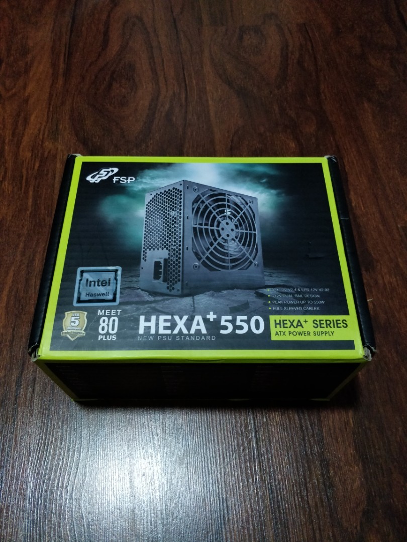 Fsp Hexa+ 550W psu, Computers & Tech, Parts & Accessories, Networking ...