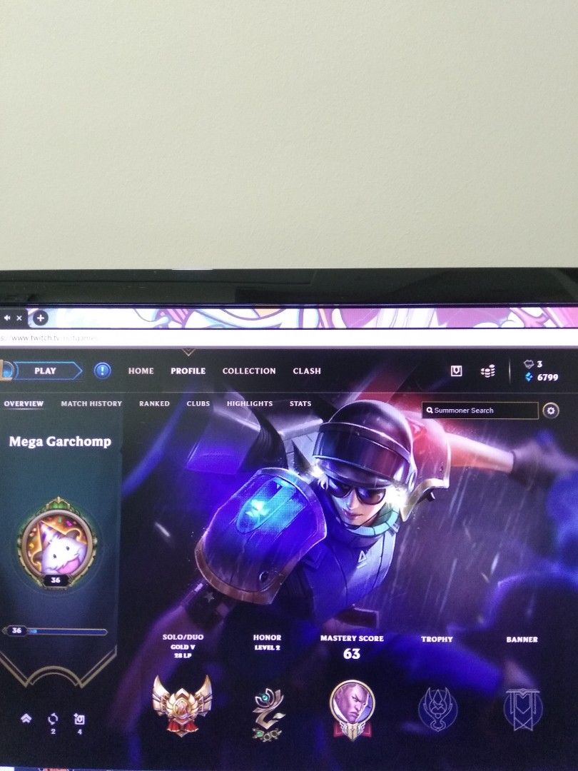 Gold League Of Legends Account, Video Gaming, Gaming Accessories, Game ...