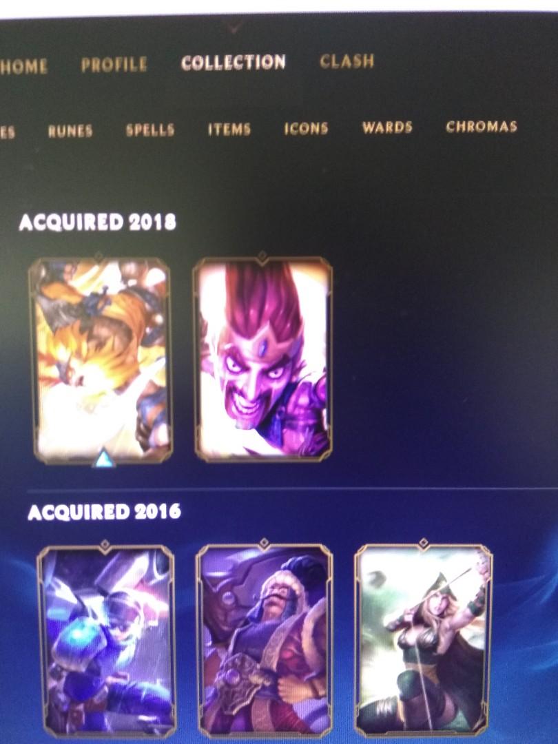 Gold League Of Legends Account, Video Gaming, Gaming Accessories, Game ...