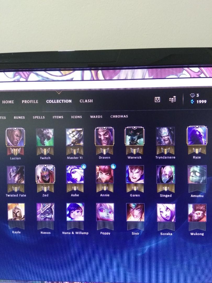 Gold League Of Legends Account, Video Gaming, Gaming Accessories, Game ...