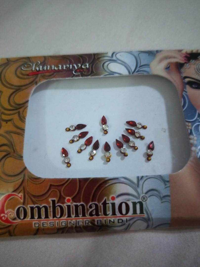 Indian bindi (pottu), Women's Fashion, New Undergarments & Loungewear ...