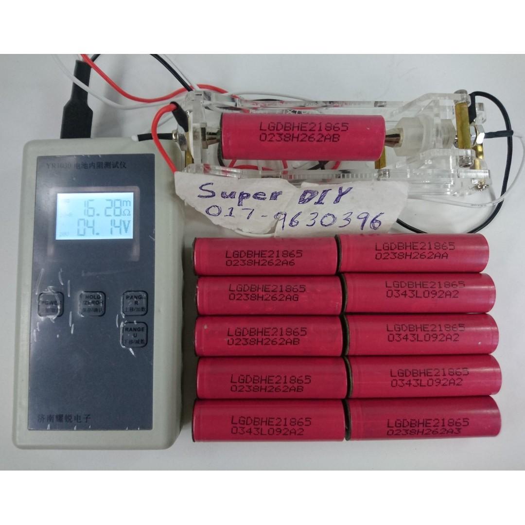 LG DB HE2 18650 3.7V 2500mAh Rechargeable Vape Battery 20A High Drain Battery, TV & Home ...