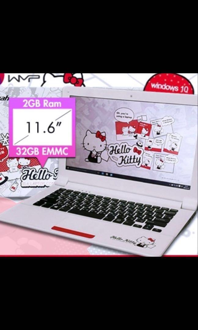 Limited edition Hello Kitty Laptop, Computers & Tech, Laptops ...