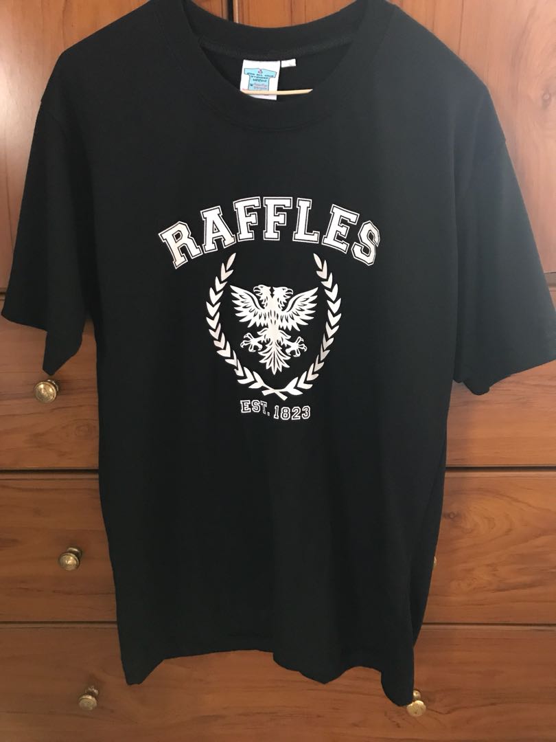 [LIMITED EDITION] Unisex Black Raffles original shirt, Men's Fashion ...