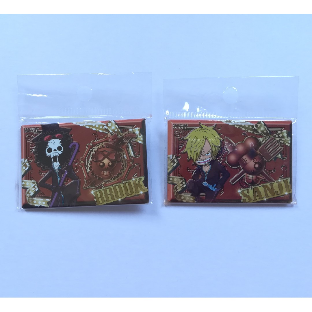 (Limited) Japan 7-Eleven x One Piece Film GOLD - Brook / Sanji ...