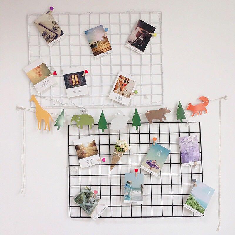 Metal Mesh Grid Photo Frame, Hobbies & Toys, Stationery & Craft, Art ...