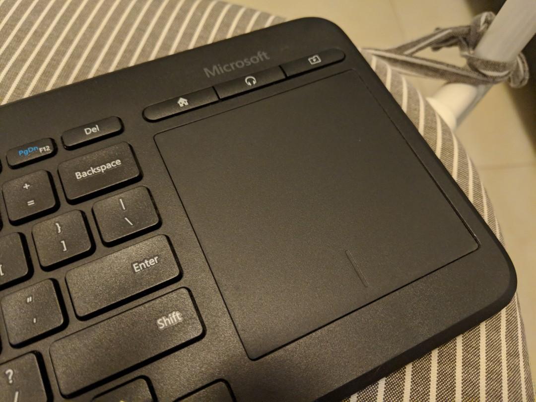 Microsoft wireless all-in-one media keyboard, Computers & Tech, Parts ...
