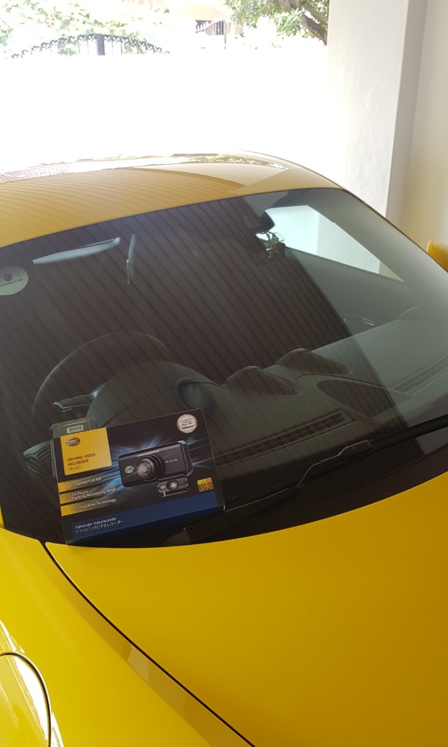 New Improved Iroad v9 by Hella 2 Channel Full HD camera, Car ...