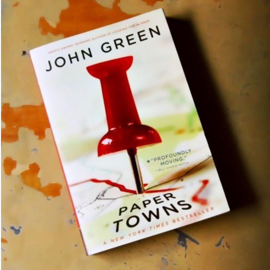 Paper Towns Novel by John Green, Hobbies & Toys, Books & Magazines ...