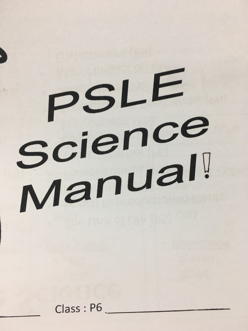 PSLE science, Hobbies & Toys, Books & Magazines, Assessment Books on ...