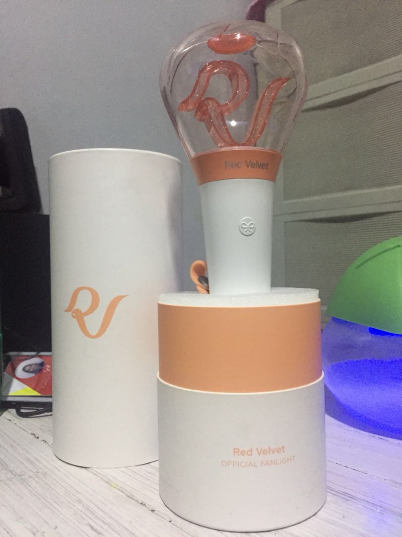 Red Velvet Lightstick, Hobbies & Toys, Memorabilia & Collectibles, K ...