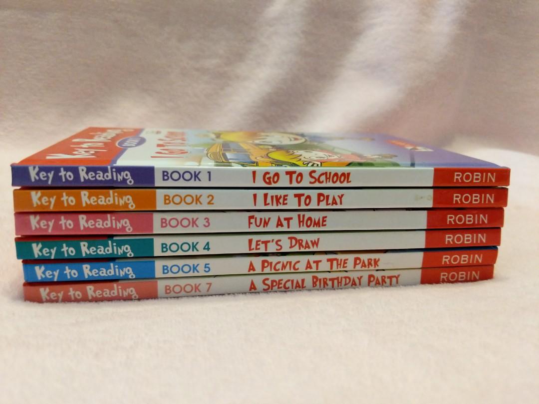 Robin Key To Reading Book 1,2,3,4,5,7, Hobbies & Toys, Books ...