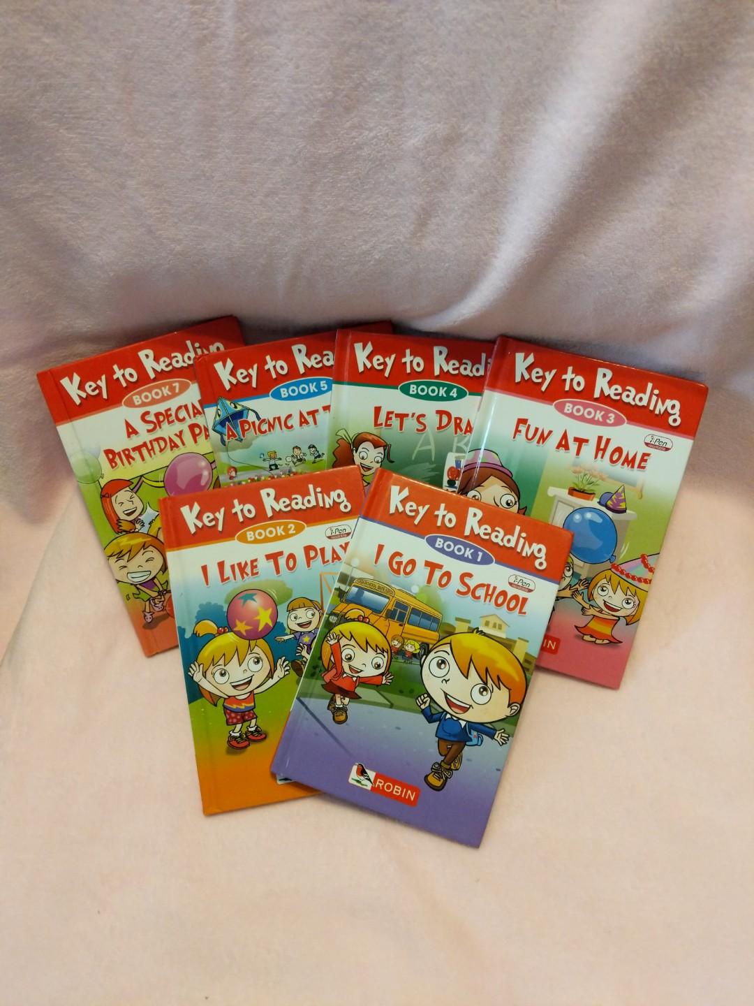 Robin Key To Reading Book 1,2,3,4,5,7, Hobbies & Toys, Books ...