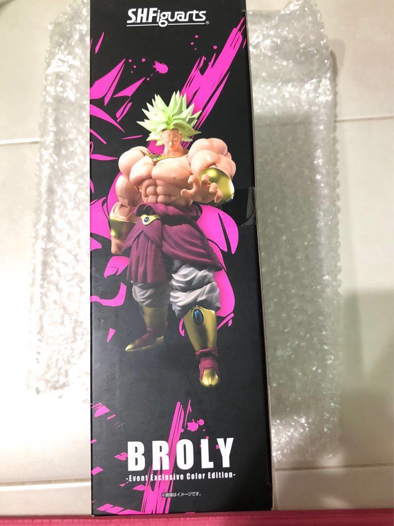 Shf Sh Figuarts S.H.Figuarts DB DBZ Dragonball Dragon ball Broly SDCC NYCC 2018 Brand New Misb ...