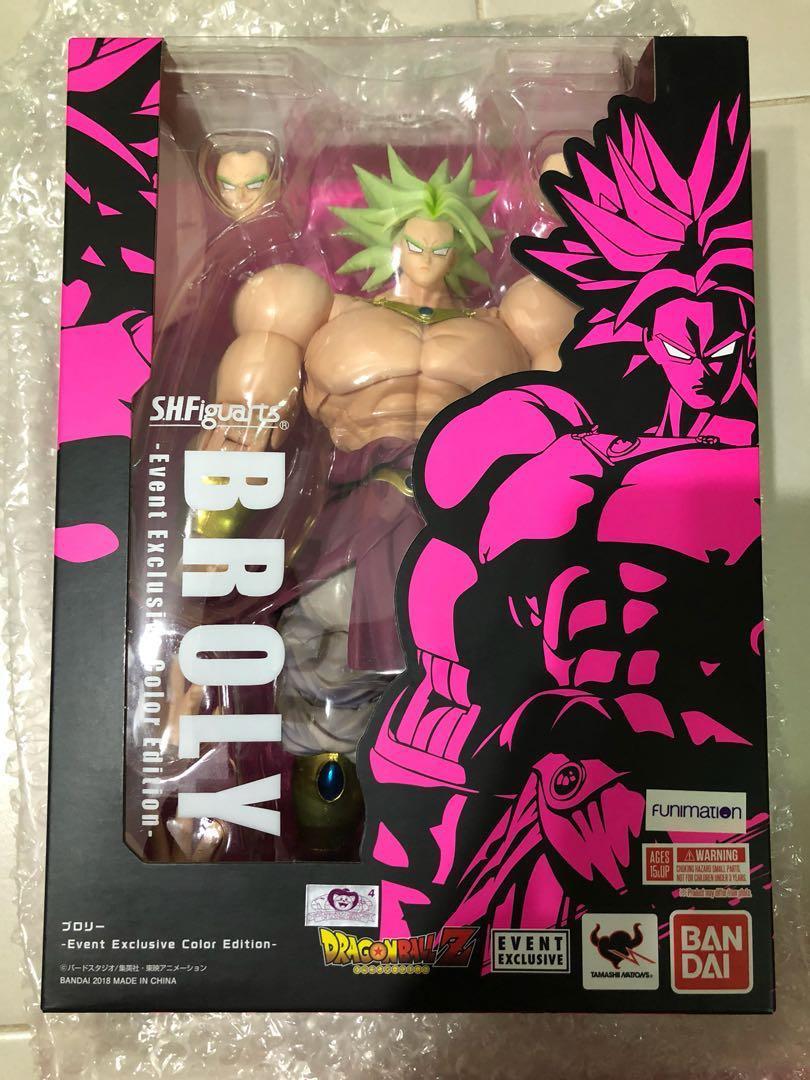 Shf Sh Figuarts S.H.Figuarts DB DBZ Dragonball Dragon ball Broly SDCC NYCC 2018 Brand New Misb ...
